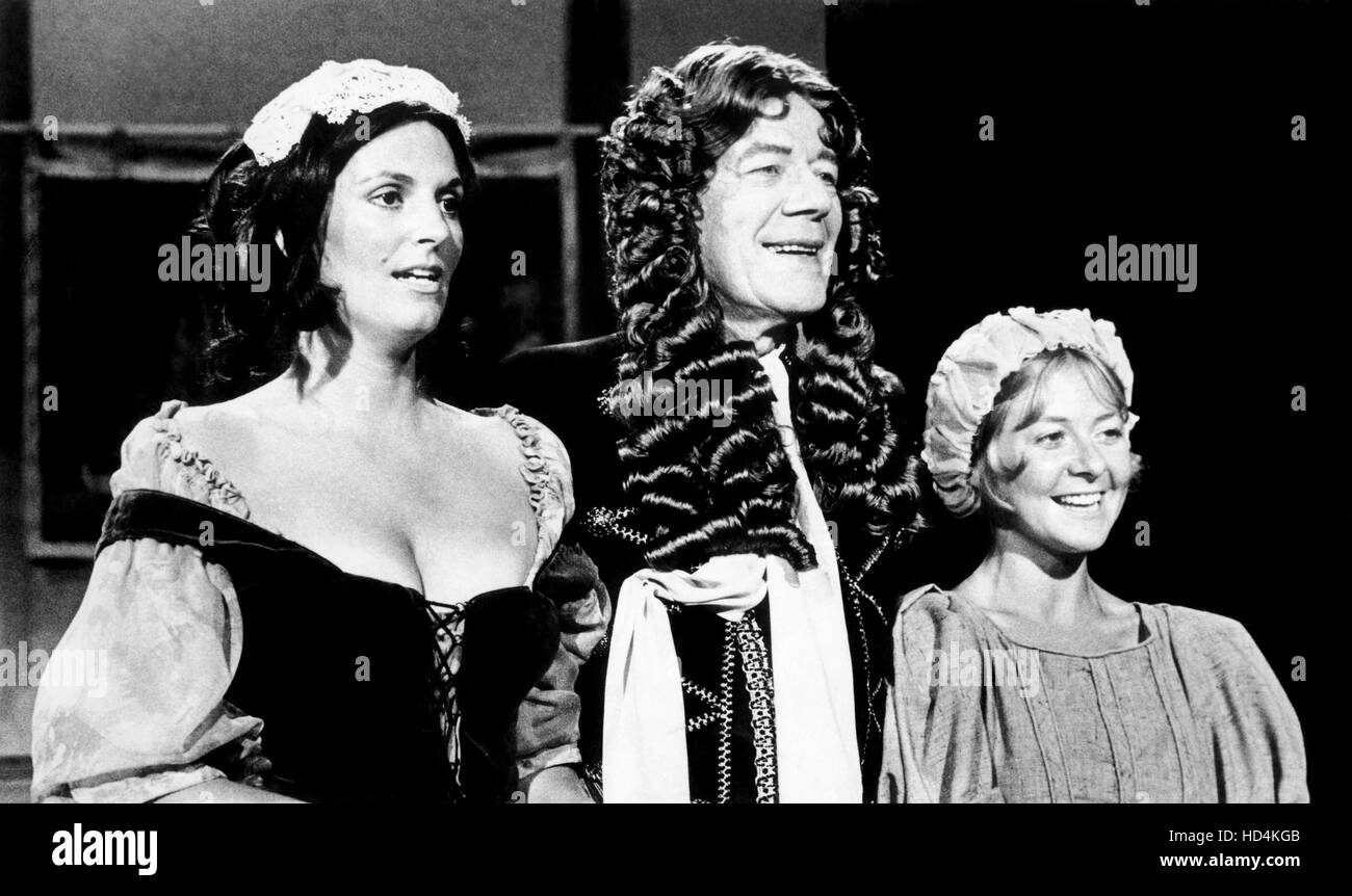 ANYONE FOR TENNYSON?, (from left): Jill Tanner, Cyril Ritchard (as the ...