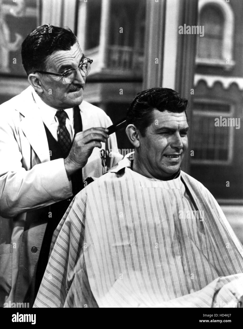 ANDY GRIFFITH SHOW, Howard McNear, Andy Griffith, 1960-1968 Stock Photo ...