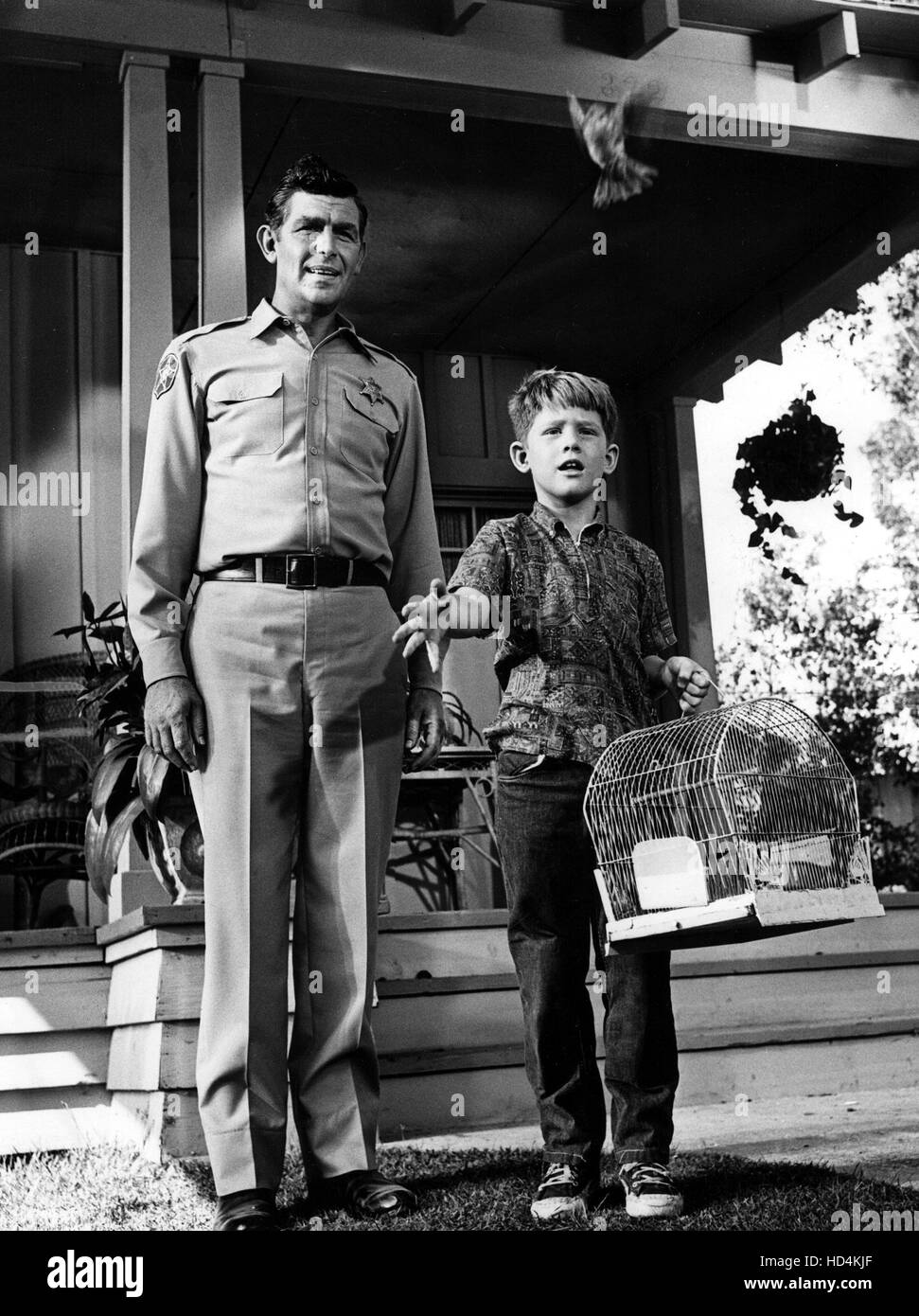 ANDY GRIFFITH SHOW, Andy Griffith, Ron Howard, in the Season 4 episode ...