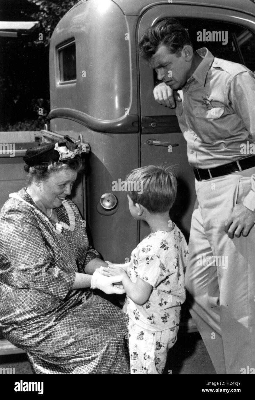 ANDY GRIFFITH SHOW, Frances Bavier, Ron Howard, Andy Griffith, 1960 ...