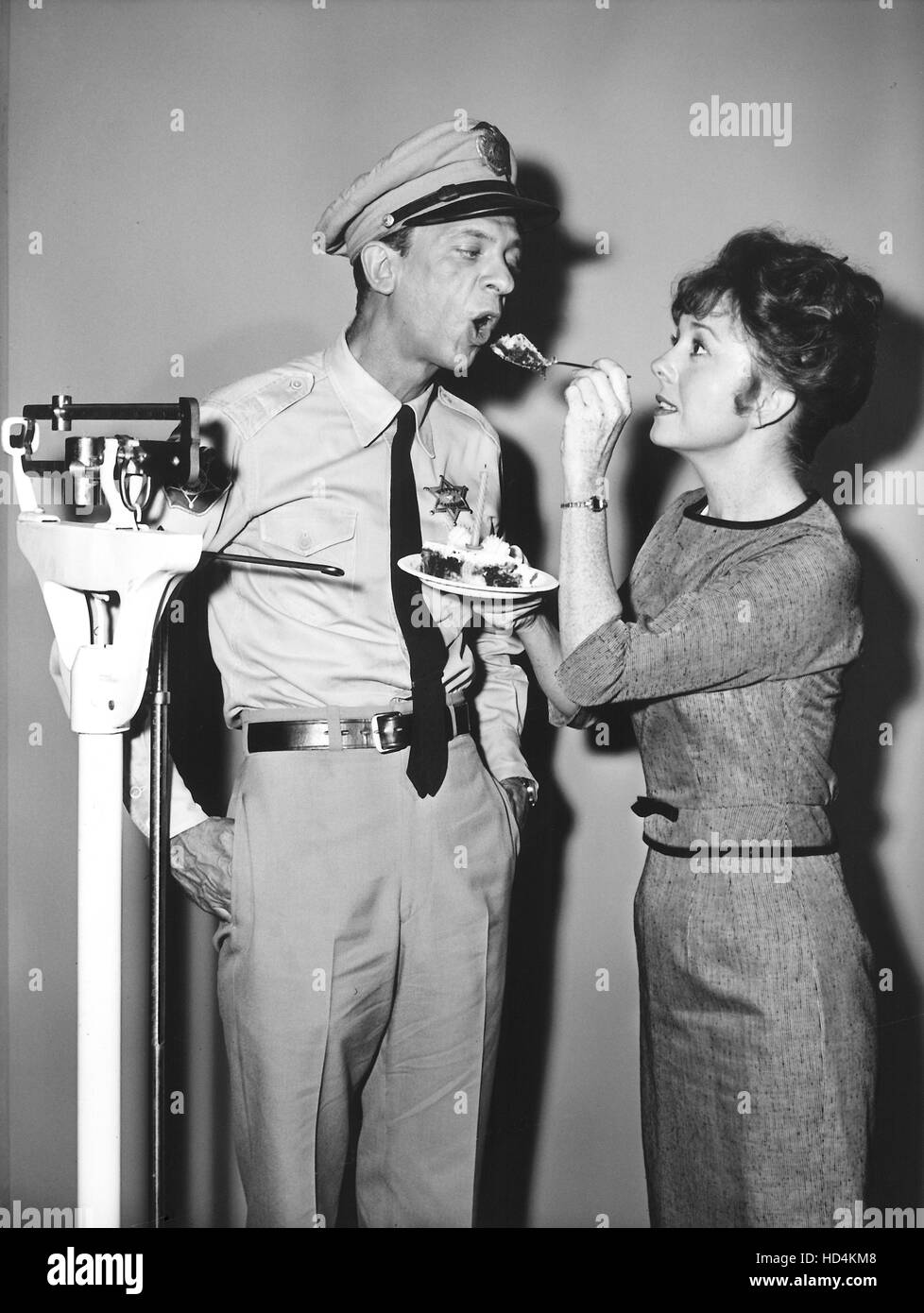ANDY GRIFFITH SHOW, Don Knotts, Betty Lynn, in the Season 5 episode ...