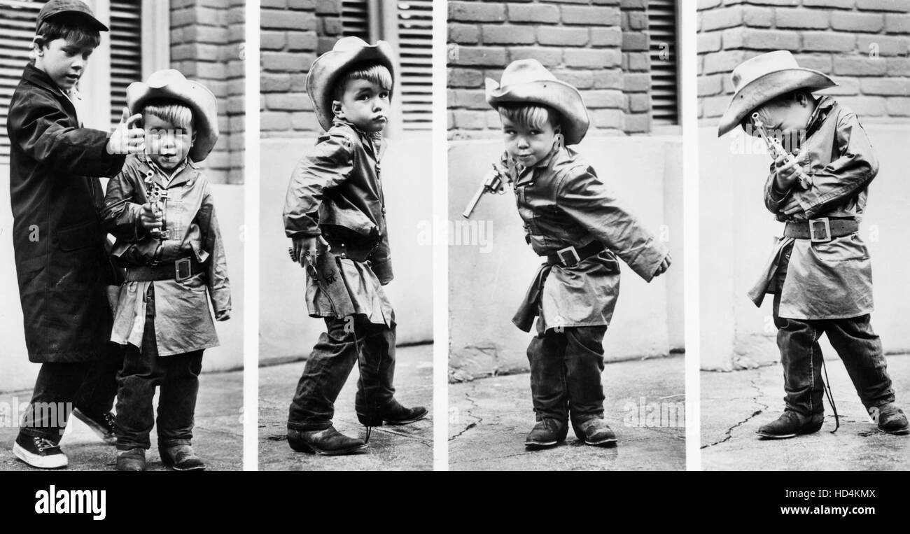 THE ANDY GRIFFITH SHOW, Ron Howard, Clint Howard, (1963 photo), CBS-TV ...