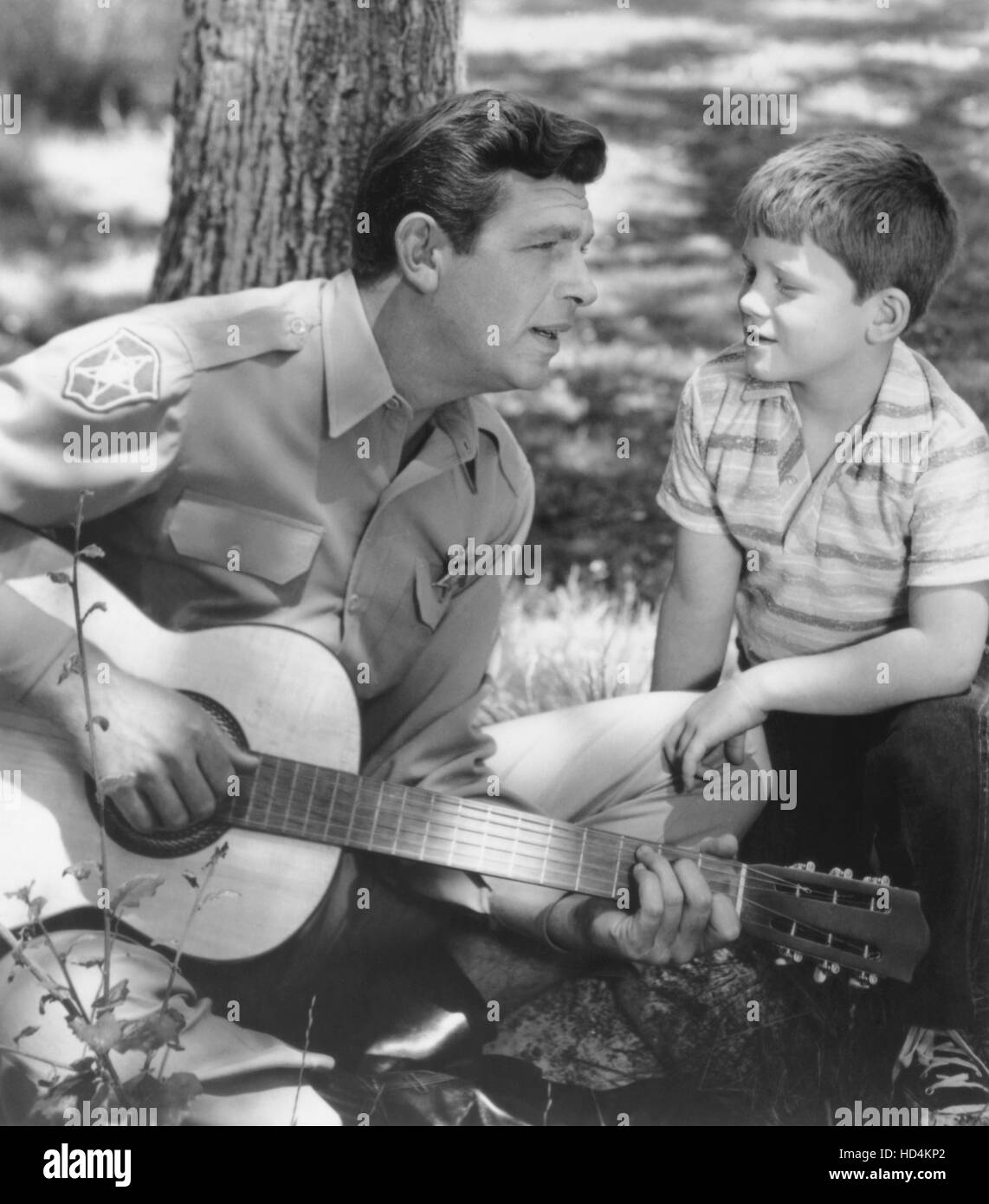 THE ANDY GRIFFITH SHOW, Andy Griffith, Ron Howard, 1960-68 Stock Photo ...