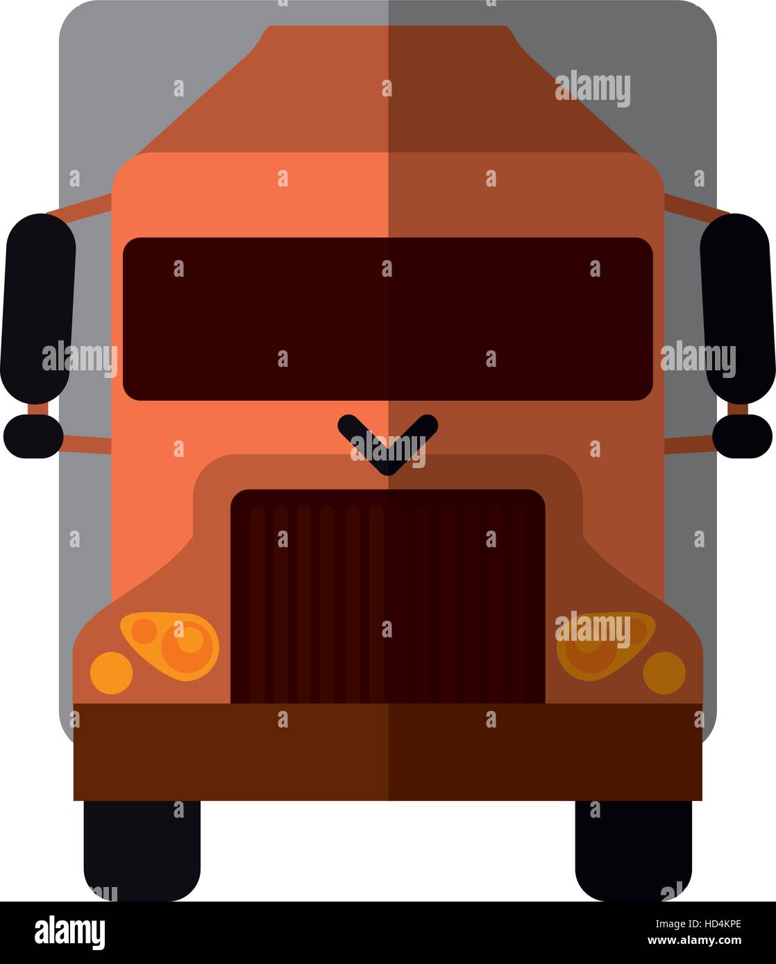 truck delivery shipping cargo shadow Stock Vector Image & Art - Alamy