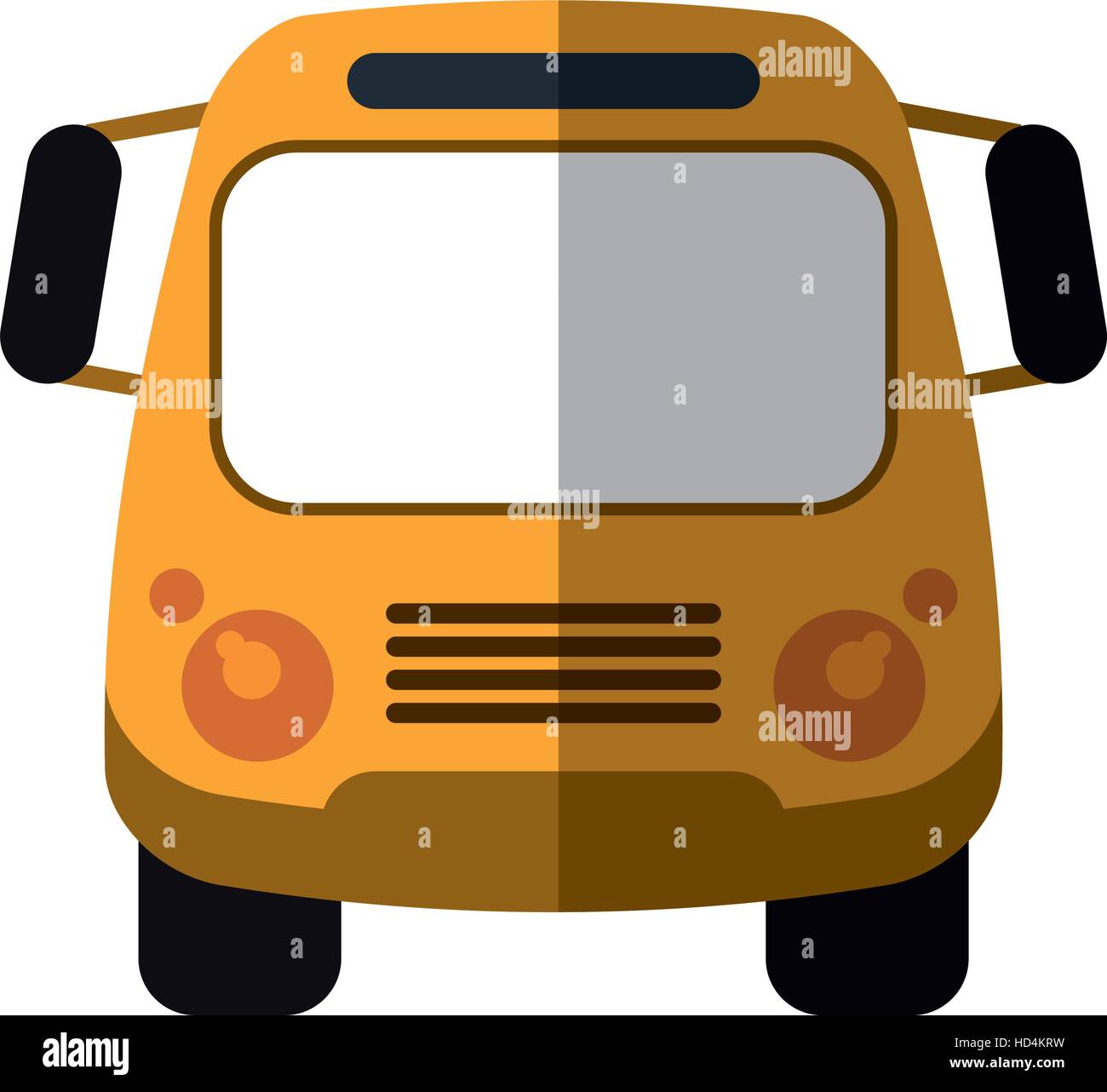 school bus student transport shadow Stock Vector Image & Art - Alamy