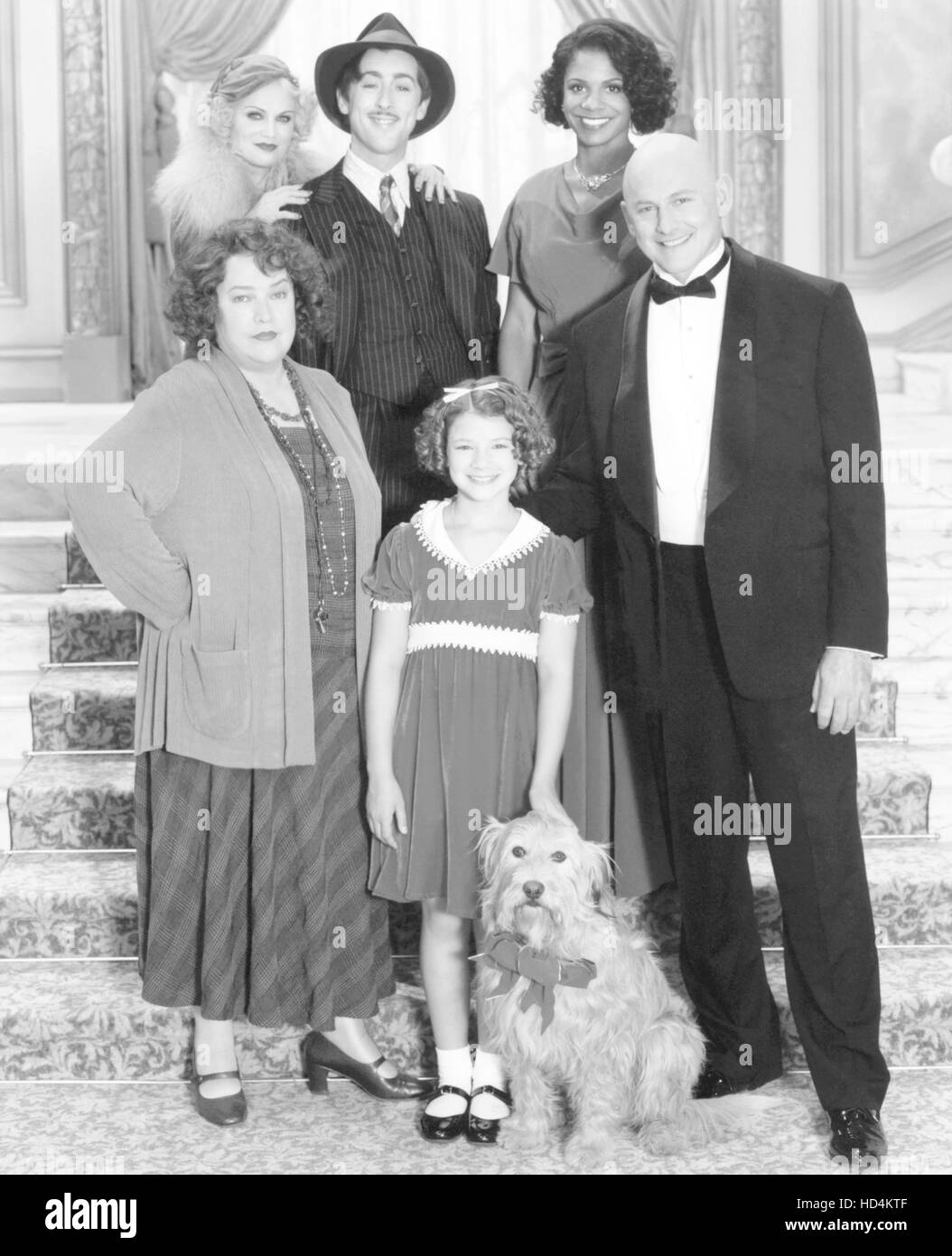 ANNIE, (clockwise from left): Kathy Bates, Kristin Chenoweth, Alan ...