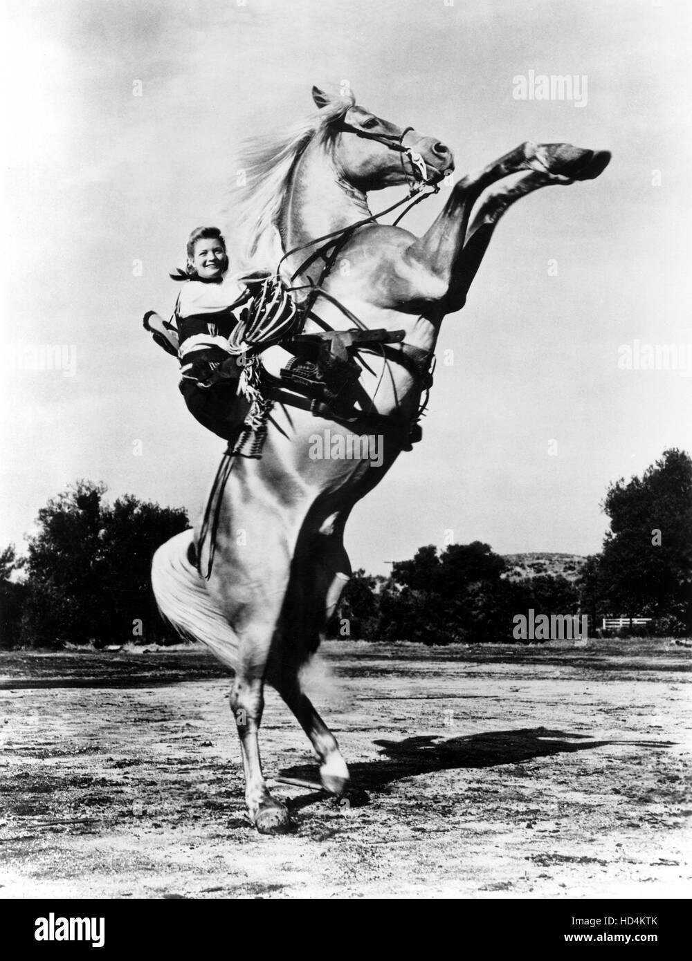 ANNIE OAKLEY, Gail Davis, 1953-1956 Stock Photo - Alamy