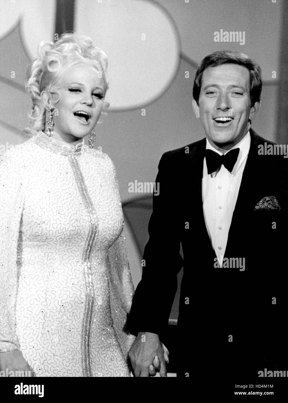 THE ANDY WILLIAMS SHOW, Peggy Lee, Andy Williams, 1969-71 Stock Photo ...