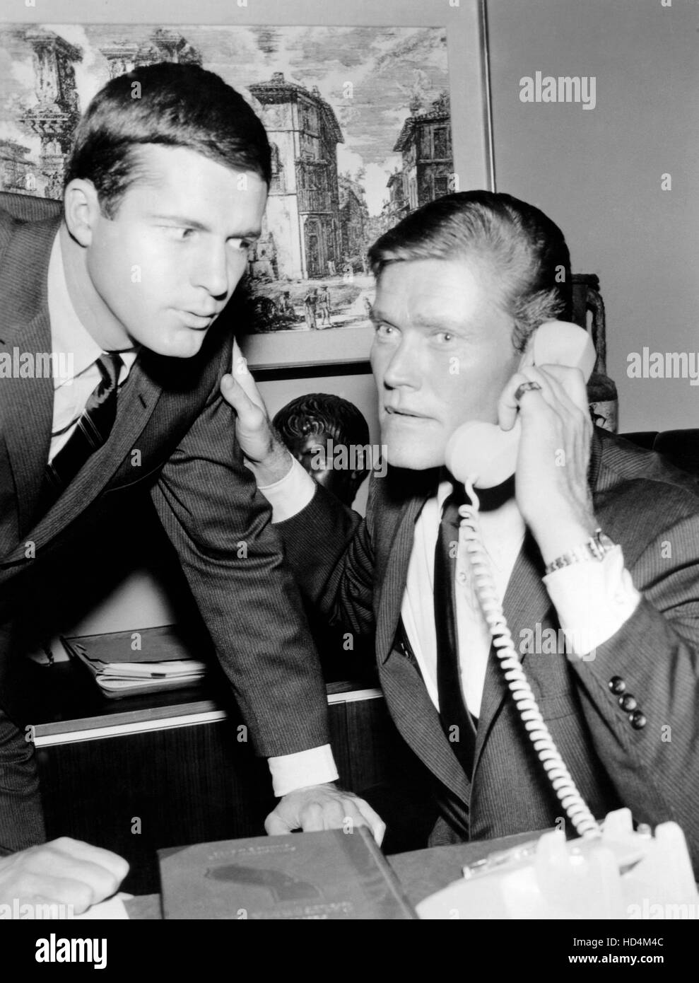 ARREST AND TRIAL, Don Galloway, Chuck Connors, 1963-64 Stock Photo - Alamy