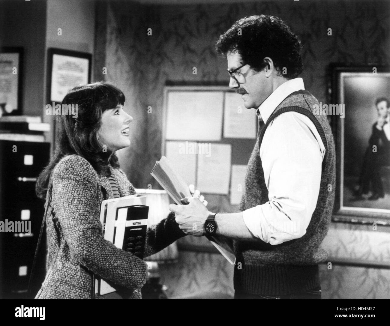 ARCHIE BUNKER'S PLACE, from left: Denise Miller, Alan Feinstein in ...