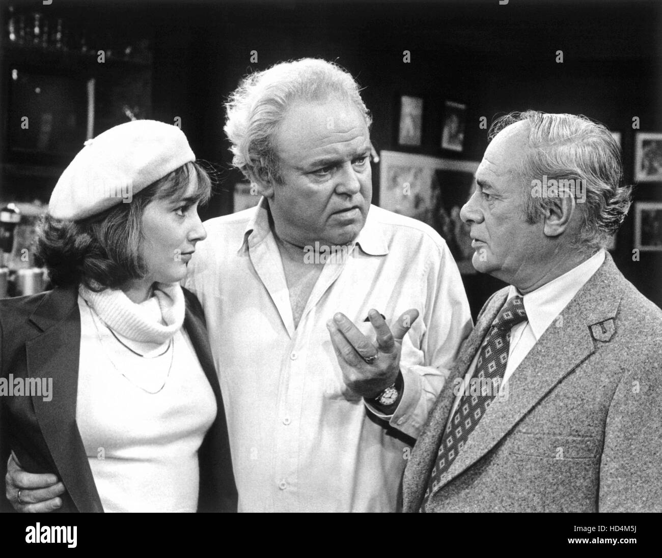ARCHIE BUNKER'S PLACE, from left: Talia Balsam, Carroll O'Connor ...