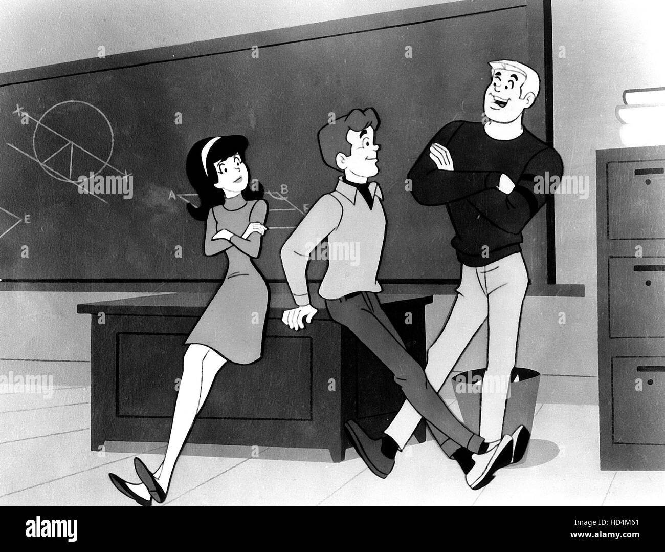 THE ARCHIE SHOW, Veronica, Archie, Reggie Stock Photo - Alamy