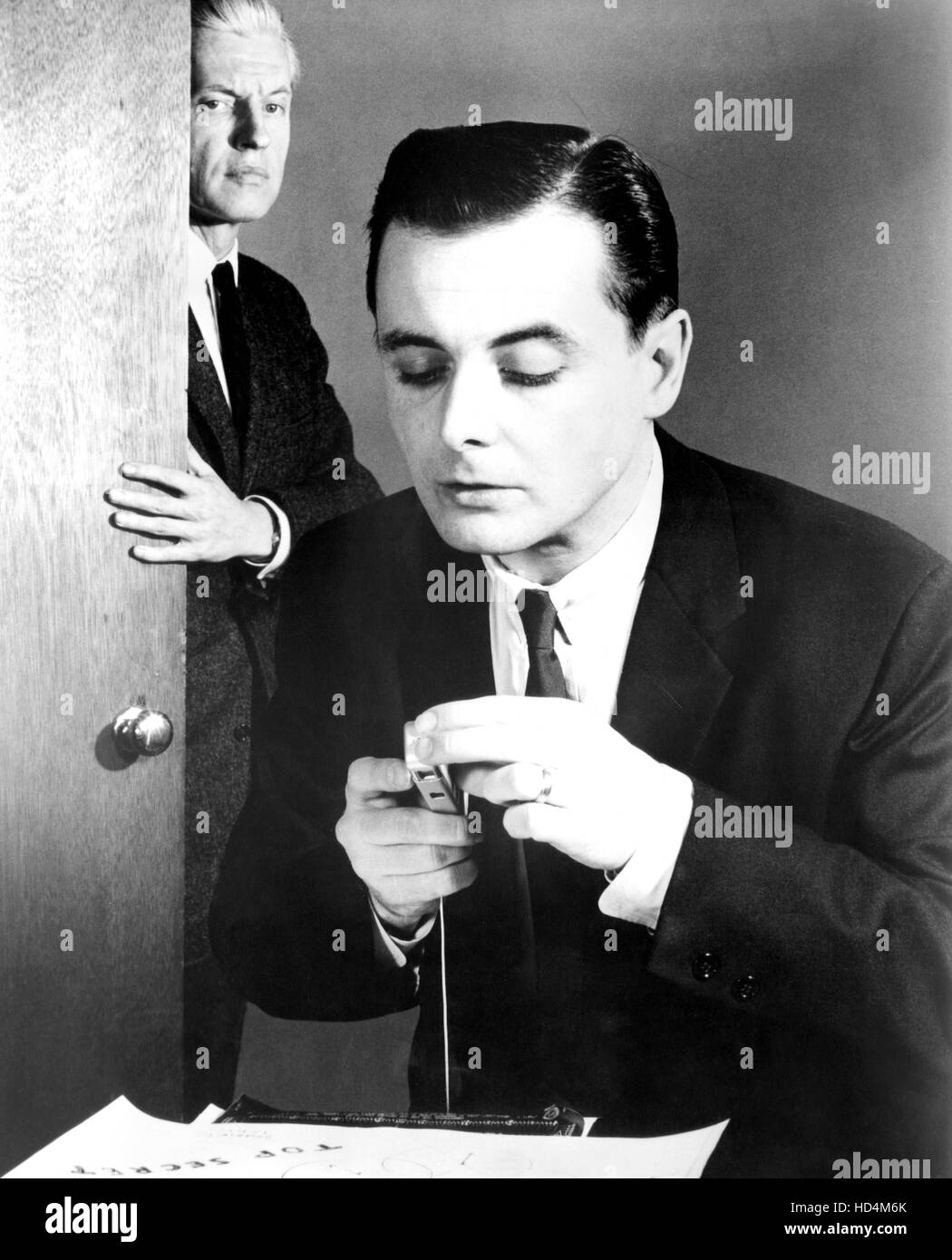 ARMSTRONG CIRCLE THEATRE, Wesley Addy, William Daniels, 'The Spy Next ...