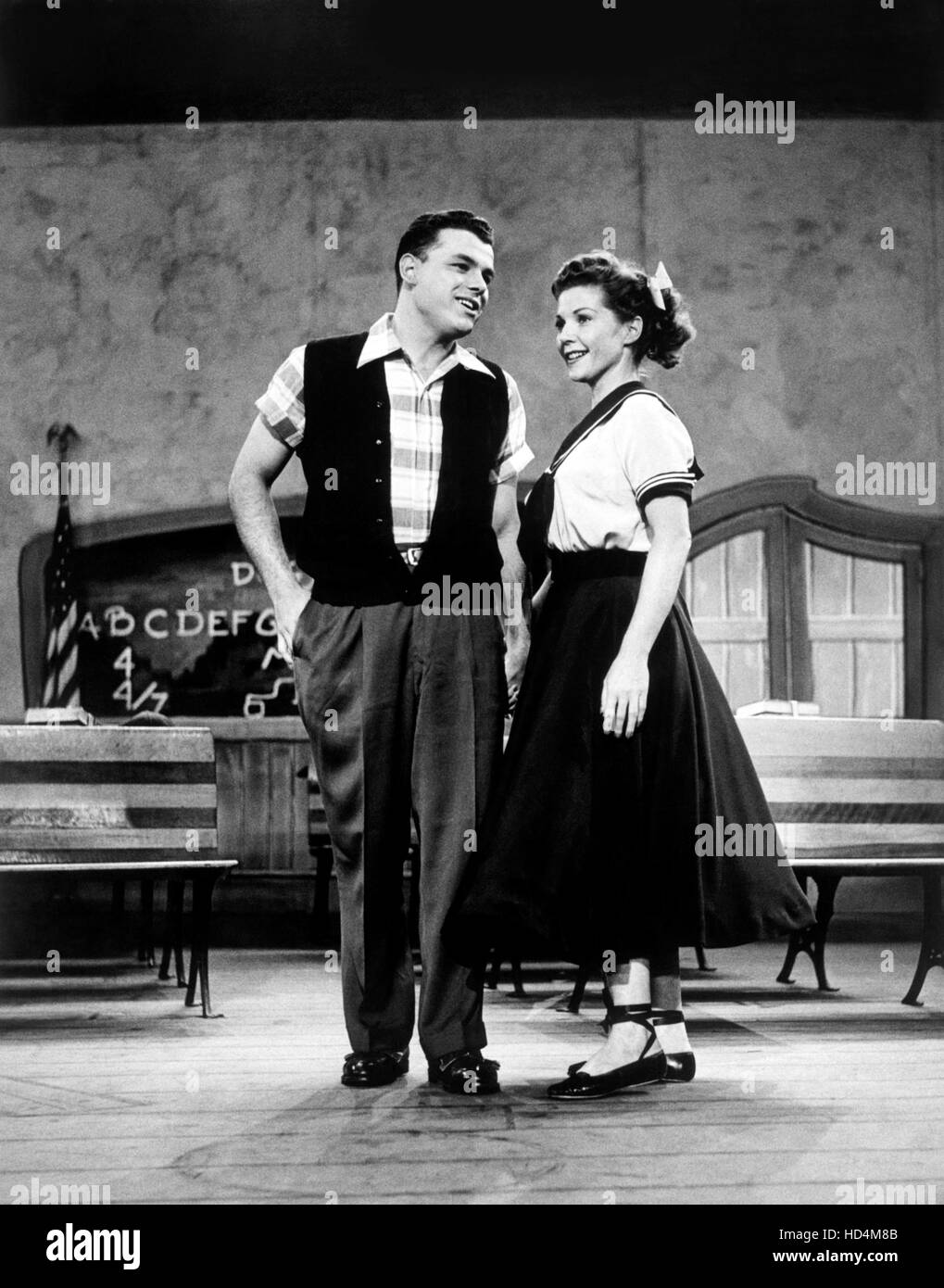 ARTHUR GODFREY AND HIS FRIENDS, from left: Julius LaRosa, Janette Davis ...