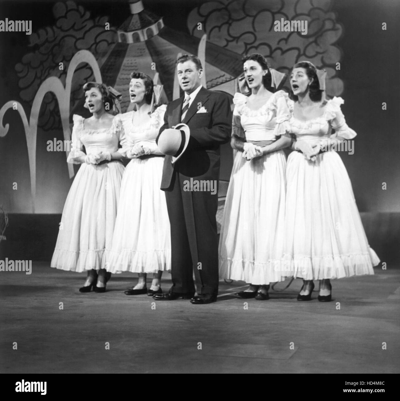 ARTHUR GODFREY AND HIS FRIENDS, The Chordettes, Arthur Godfrey (center ...