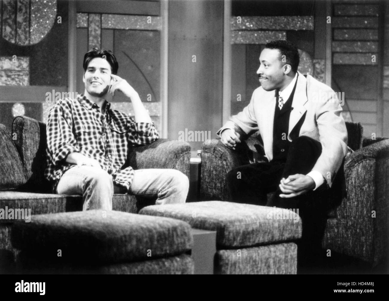 THE ARSENIO HALL SHOW, from left: Tom Cruise, Arsenio Hall, aired ...