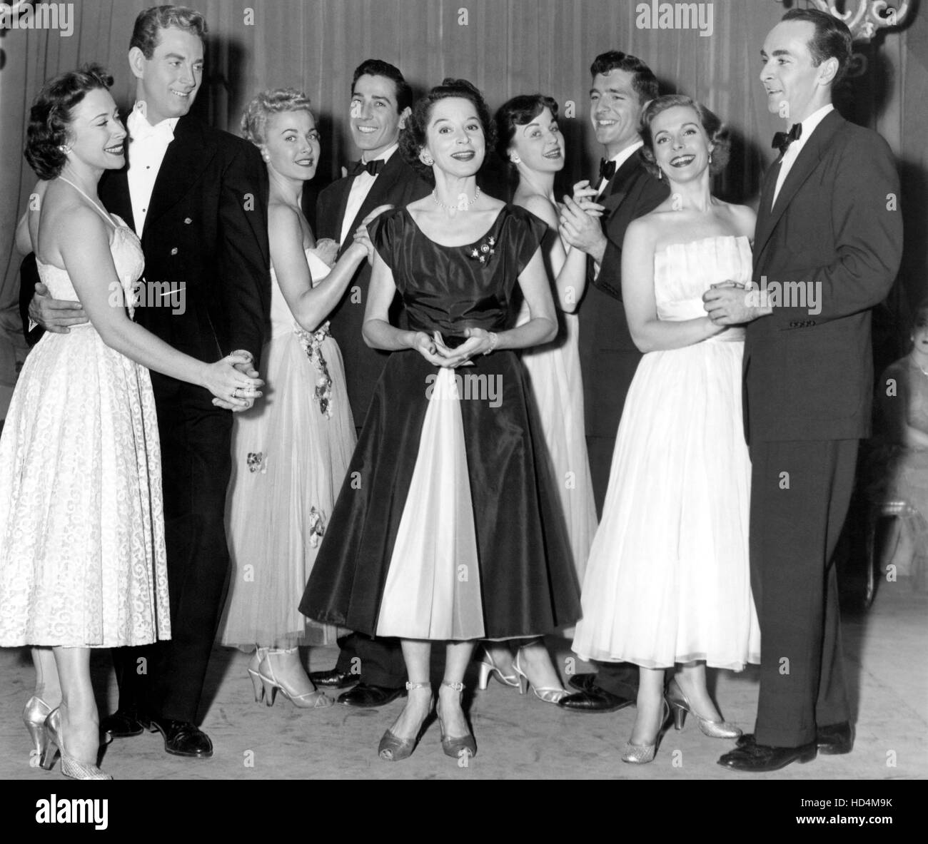 THE ARTHUR MURRAY PARTY, Kathryn Murray (center), 1950-1960 Stock Photo ...