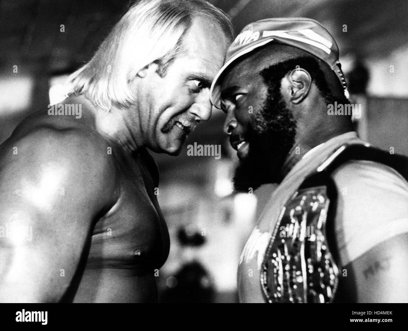 A-TEAM, Hulk Hogan, Mr. T, 1983-87, episode 'Body Slam' aired 11/12/85 ...