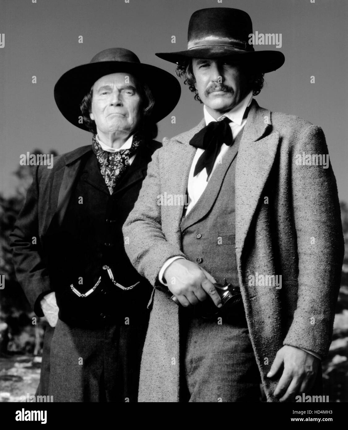 AVENGING ANGEL, from left, Charlton Heston, Tom Berenger, aired January ...