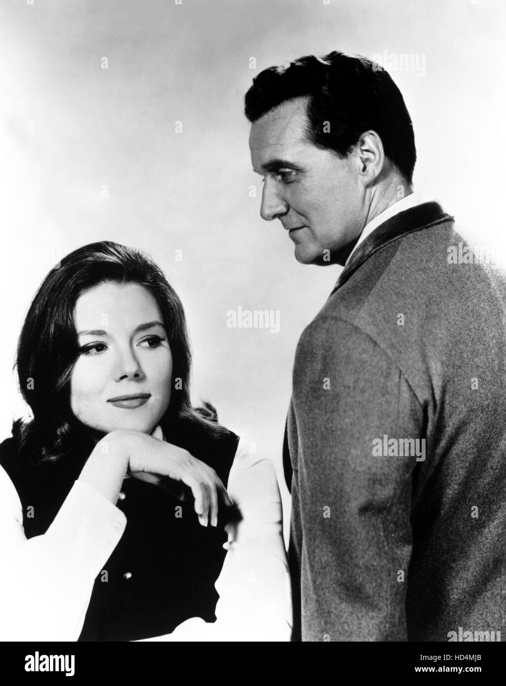 THE AVENGERS, Diana Rigg, Patrick Macnee, (1965-1968), 1961-1969 Stock ...