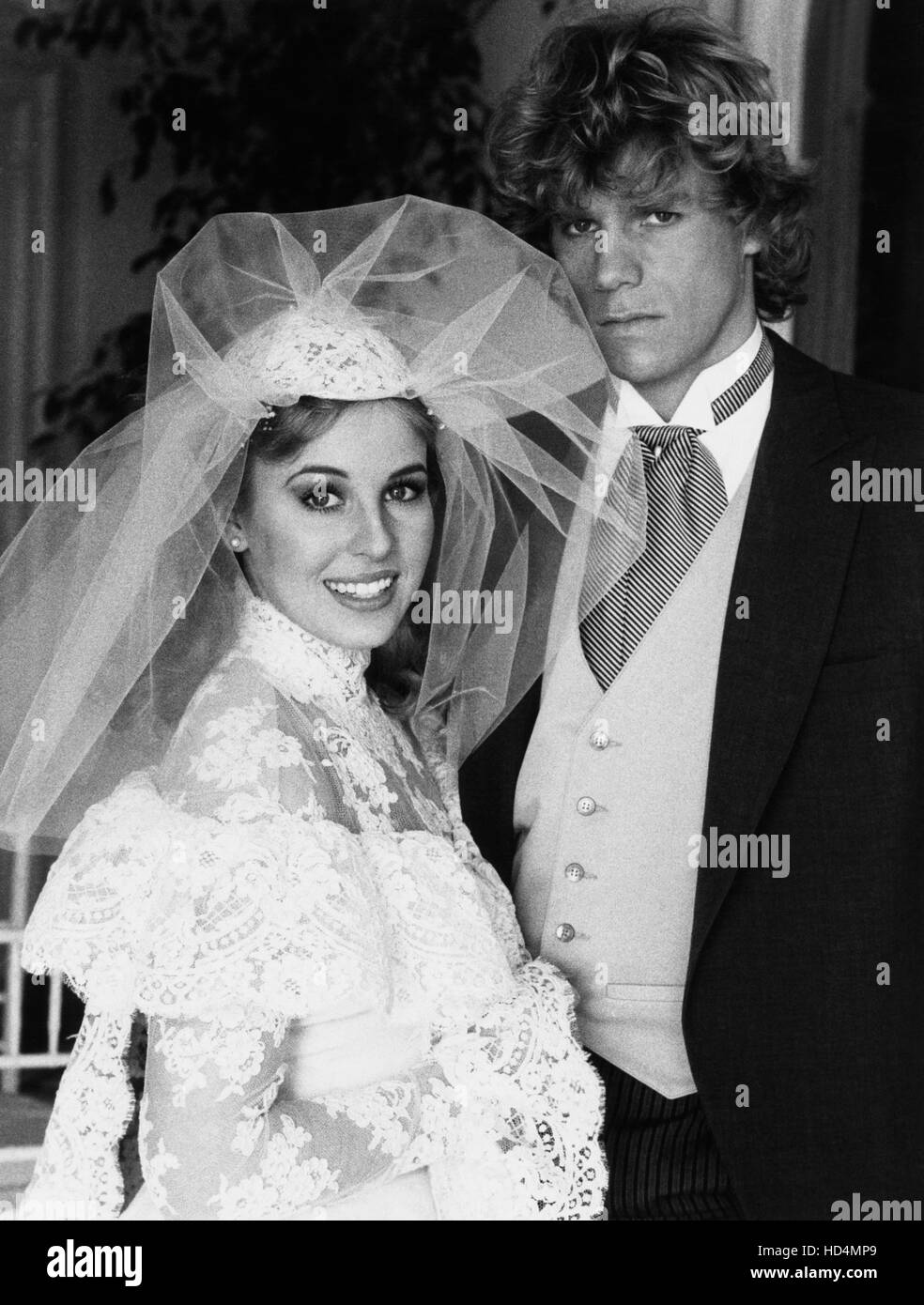 BARE ESSENCE, from left, Genie Francis, Al Corley, 1982, ©CBS/Courtesy ...