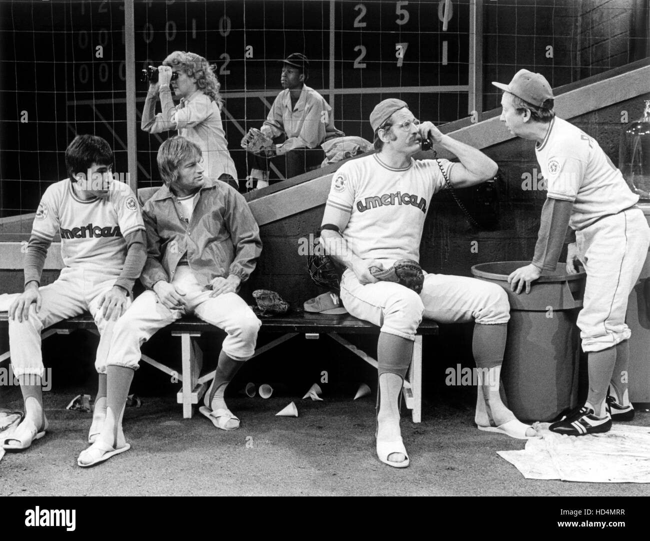 BALL FOUR, (front, from left): Jaime Tirelli, Jim Bouton, Ben Davidson ...