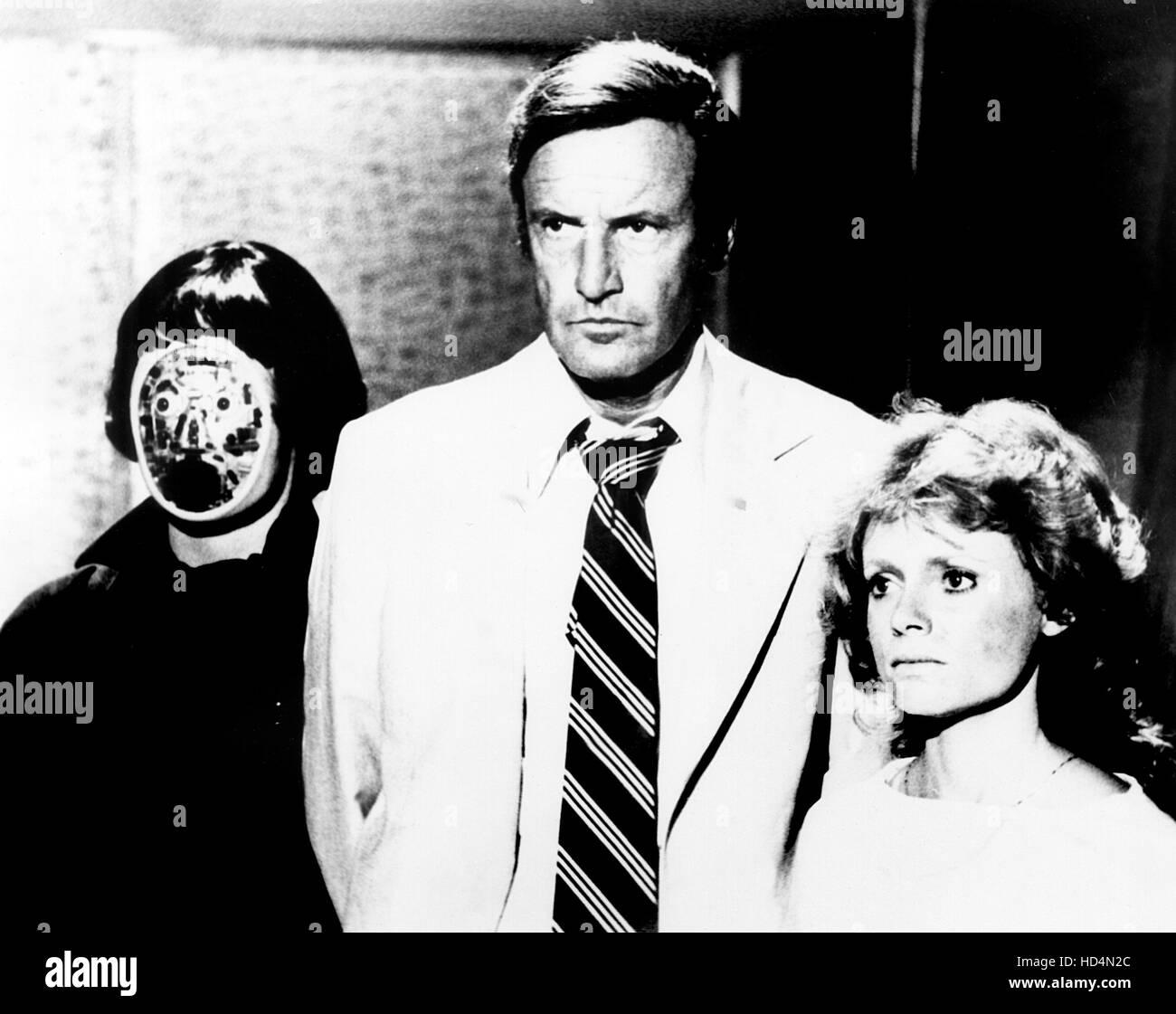THE BIONIC WOMAN, l-r: Fembot, Richard Anderson, 1976-78 Stock Photo ...