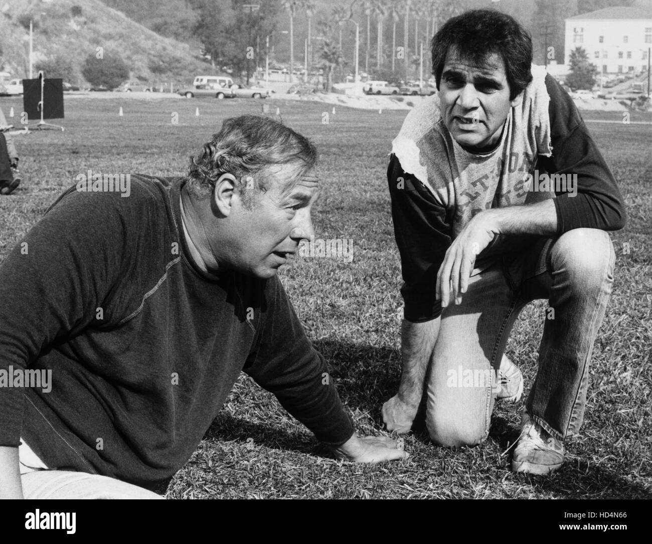 THE BLUE KNIGHT, from left: George Kennedy, Alex Rocco, 1975 Stock ...