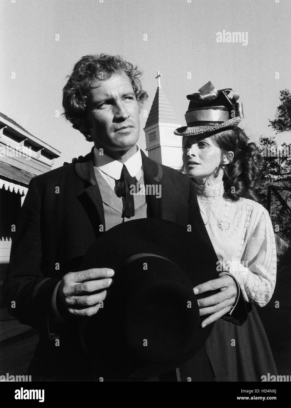 BLACK NOON, from left, Roy Thinnes, Lynn Loring, (the real-life Mrs ...