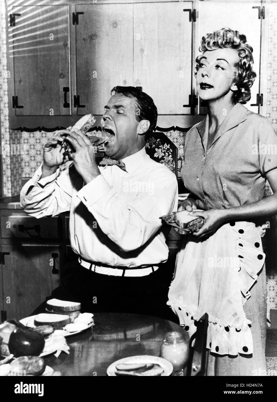 BLONDIE, Arthur Lake, Pamela Britton, 1957 Stock Photo - Alamy