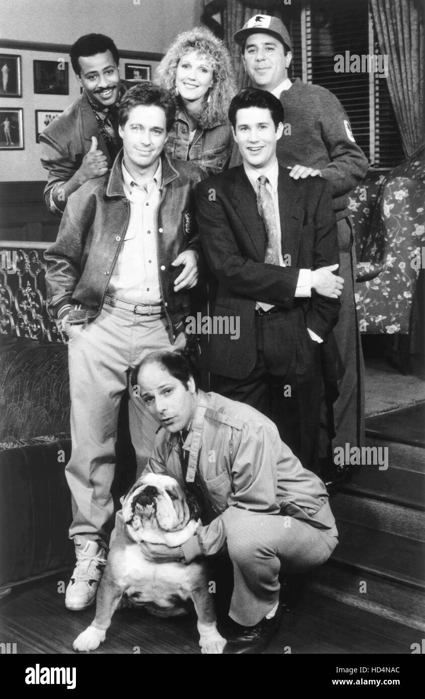 THE BOBBY & LARRY SHOW, rear from left: Ruben Santiago-Hudson, Sherry ...