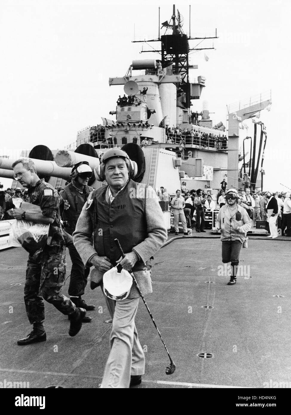 BOB HOPE'S USO CHRISTMAS IN BEIRUT, Bob Hope, January 15, 1984. ©NBC ...