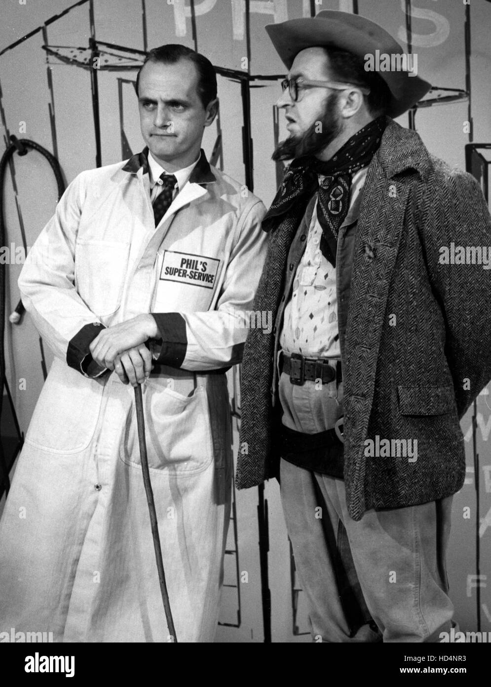 BOB NEWHART SHOW, Bob Newhart, Joe Flynn, 1961-1962 Stock Photo - Alamy