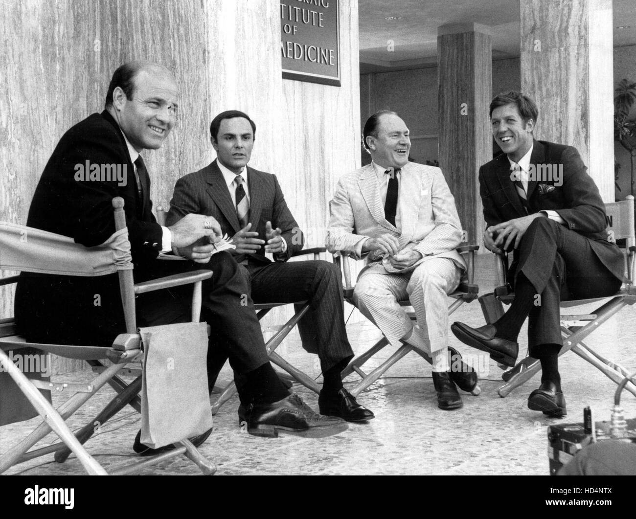 BOLD ONES: THE NEW DOCTORS, Joe Garagiola (interviewing the cast for ...