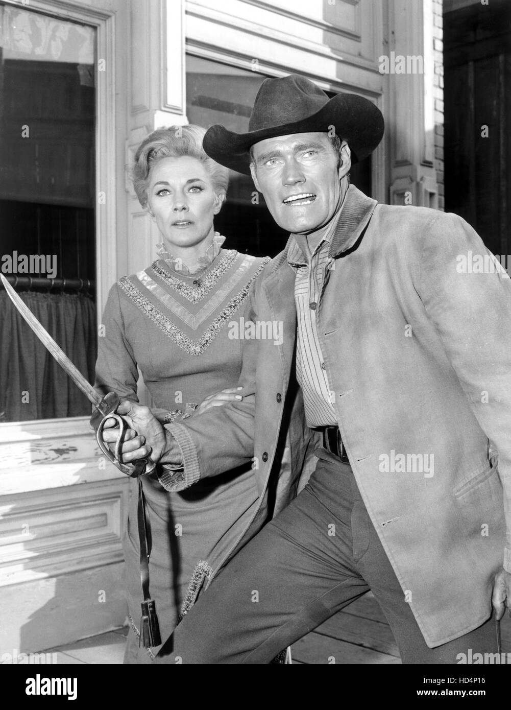 BRANDED, Jeanne Cooper, Chuck Connors, 'Elsie Cooper', (Season 1 ...