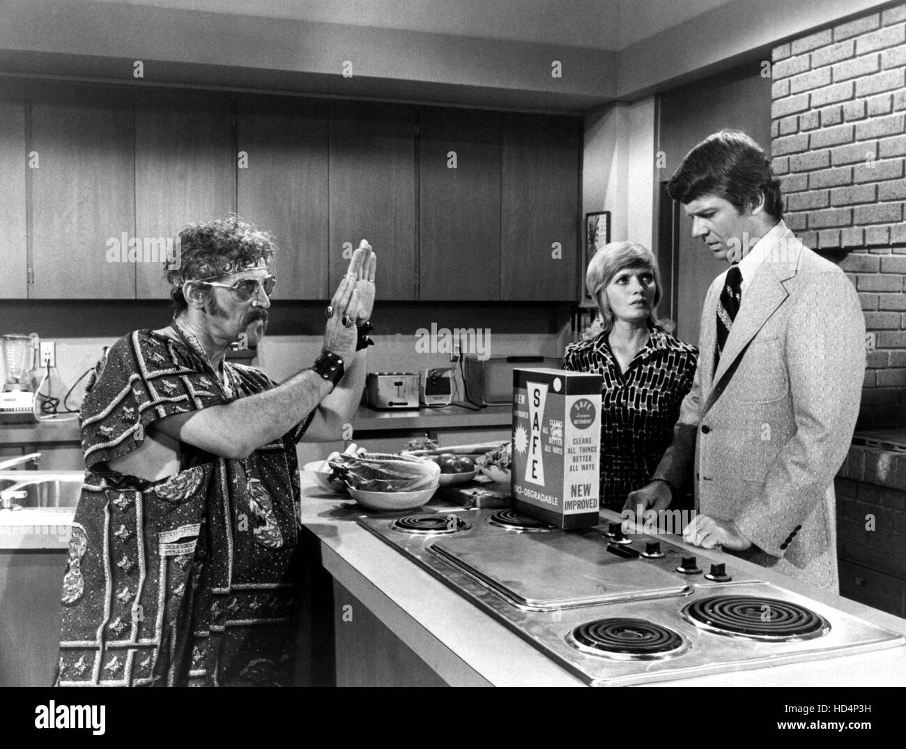 The brady bunch 1974 Black and White Stock Photos & Images - Alamy