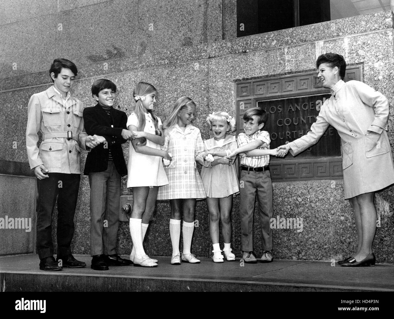 BRADY BUNCH, Barry Williams, Christopher Knight, Maureen McCormack, Eve ...