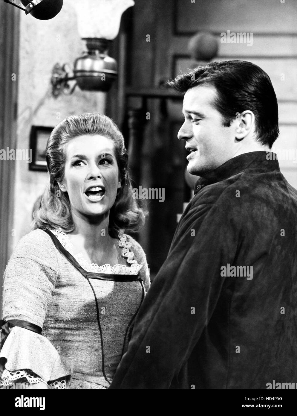 BRIGADOON, from left, Sally Ann Howes, Robert Goulet, aired October 15, 1966 Stock Photo - Alamy