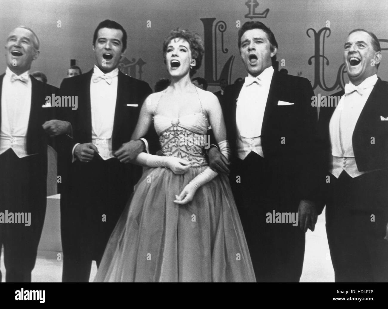 THE BROADWAY OF LERNER AND LOEWE, from left, Maurice Chevalier, Robert ...