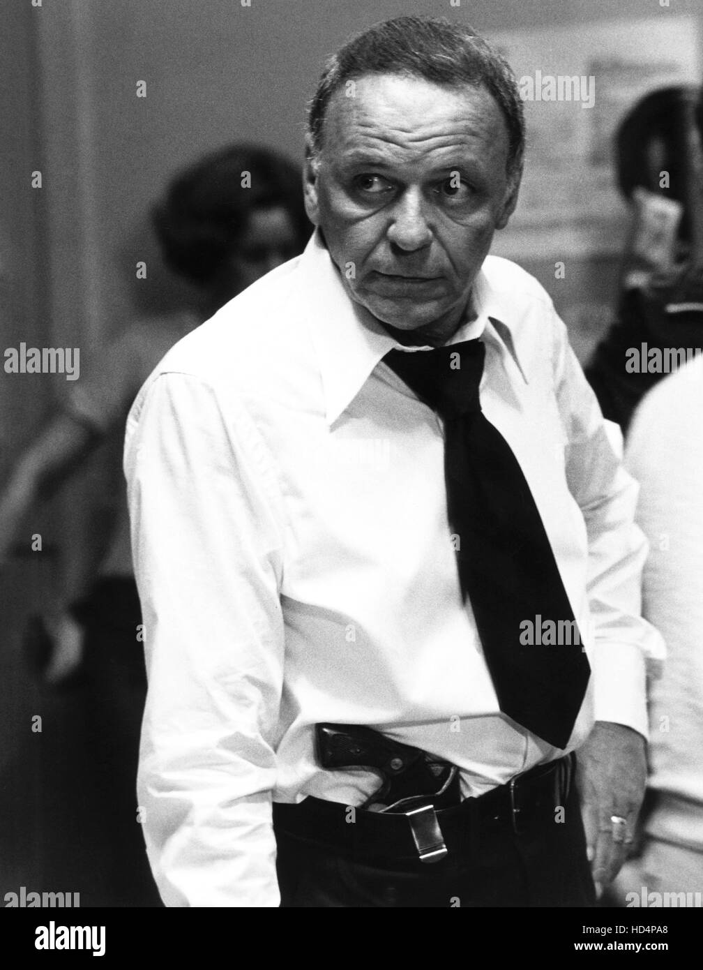 Frank sinatra with gun Black and White Stock Photos & Images - Alamy