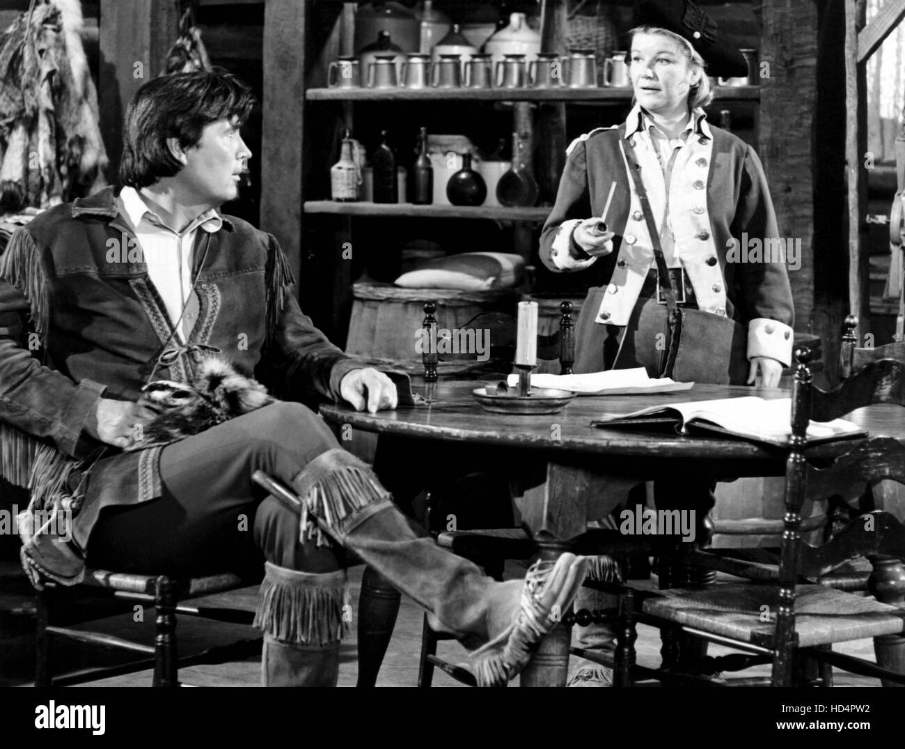 DANIEL BOONE, Fess Parker, Barbara Bel Geddes, 'Sweet Molly Malone ...