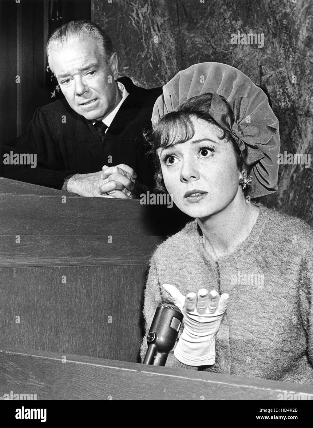 DAY IN COURT, William Gwinn, Betty Lynn, 1963-65 Stock Photo - Alamy