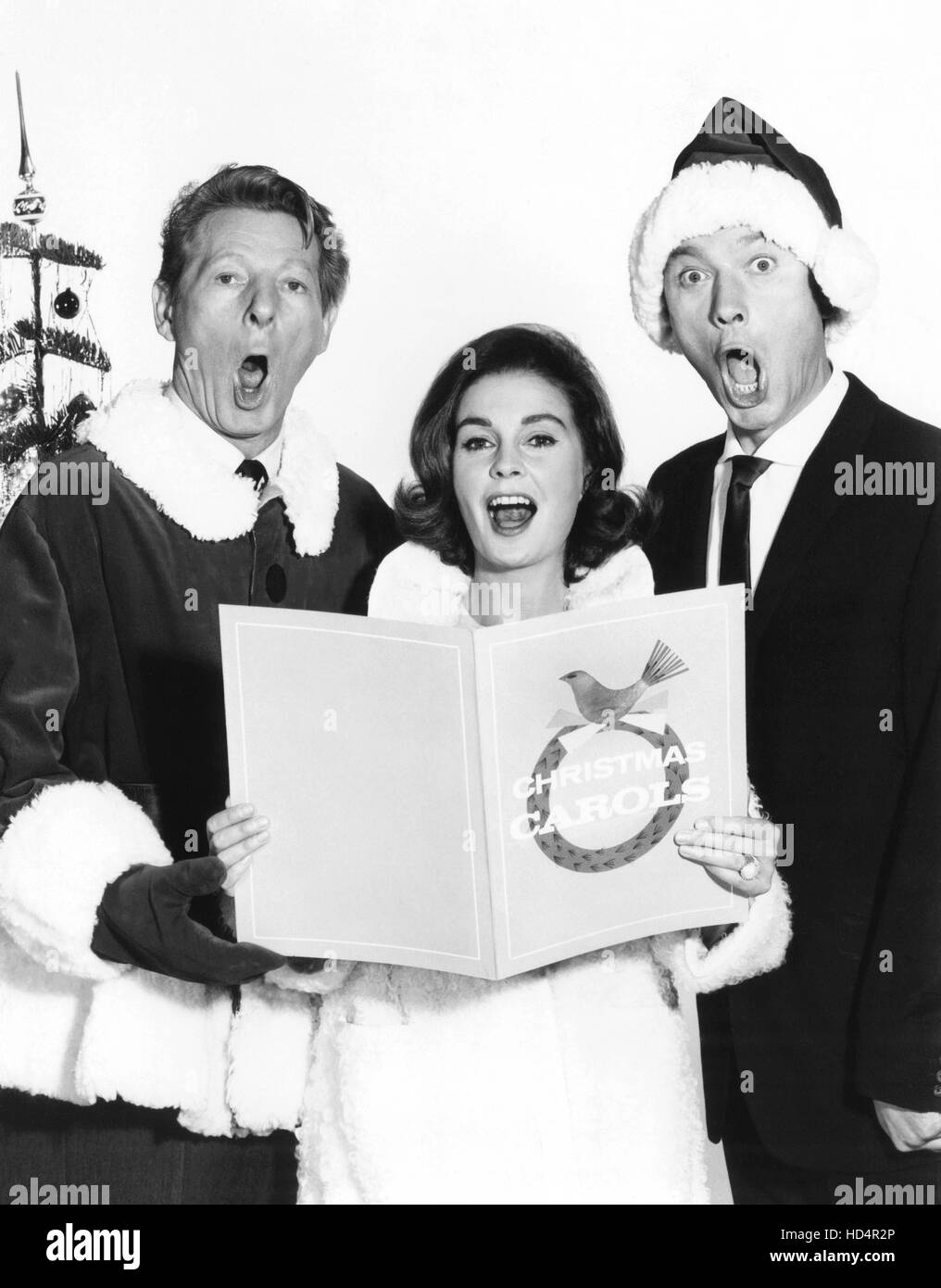 THE DANNY KAYE SHOW, from left: Danny Kaye, Jean Simmons, Laurence ...