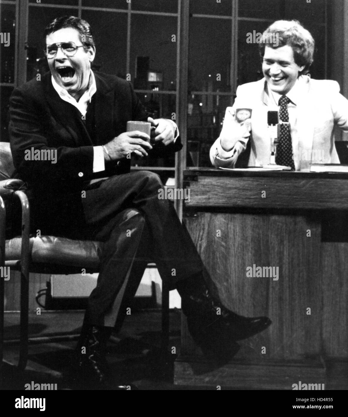 LATE NIGHT WITH DAVID LETTERMAN, Jerry Lewis, David Letterman, 1982 ...