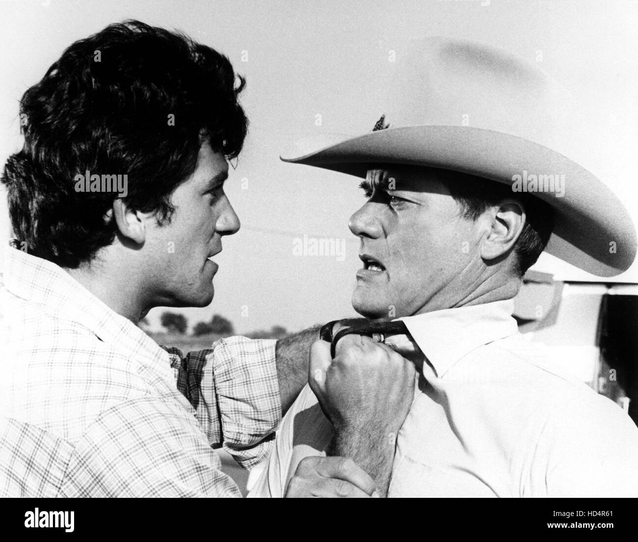 DALLAS, Patrick Duffy, Larry Hagman, 1978-91 Stock Photo - Alamy