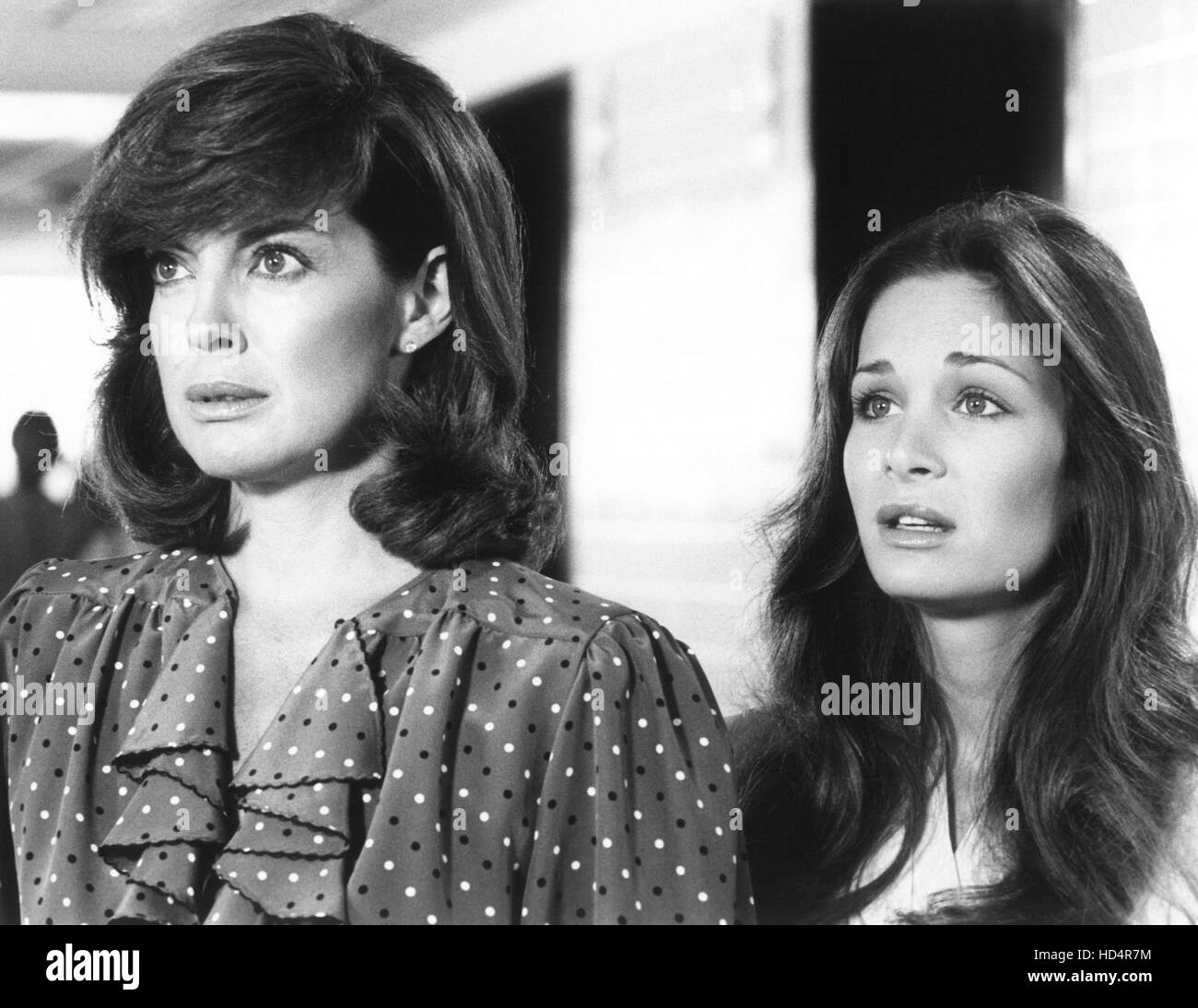 DALLAS, from left: Linda Gray, Mary Crosby, 1978-91 Stock Photo - Alamy