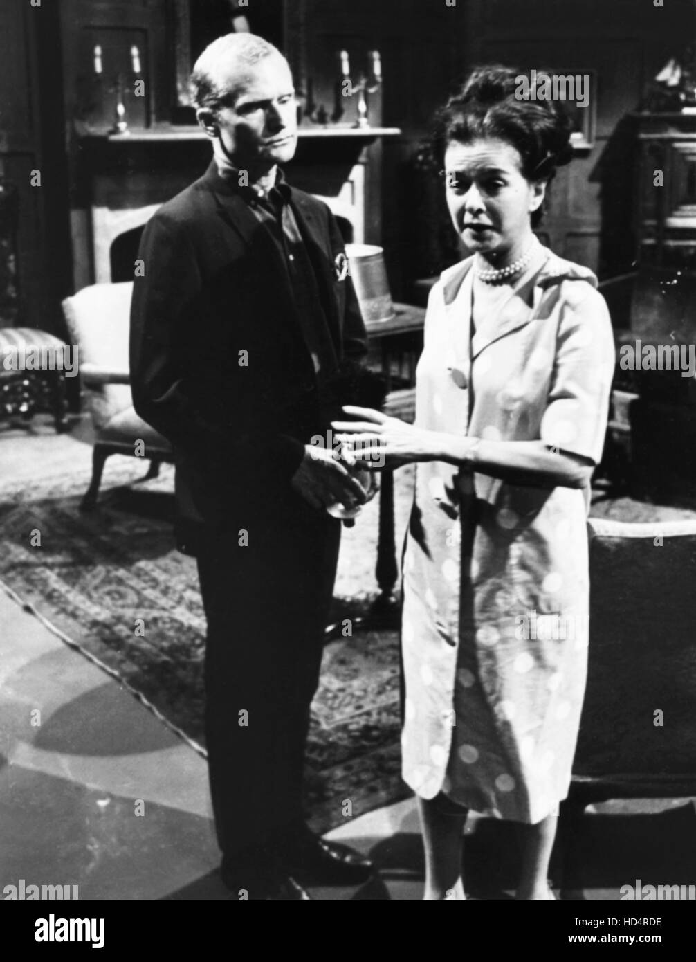 DARK SHADOWS, from left: Louis Edmonds, Joan Bennett, 1966-1971 Stock ...