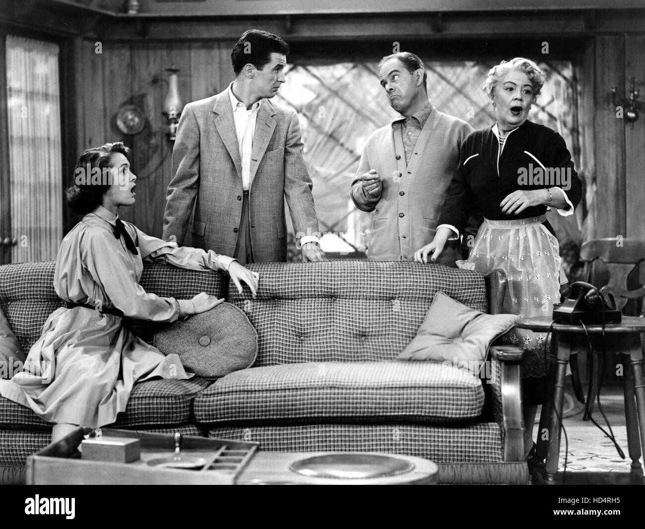 1950s living room hi-res stock photography and images - Alamy