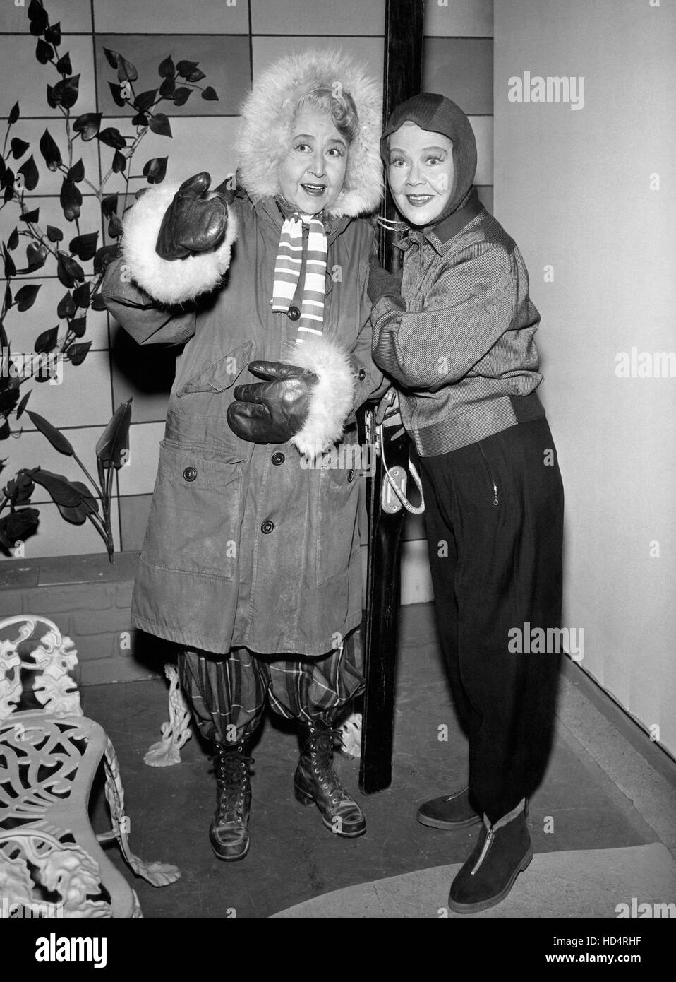 DECEMBER BRIDE, from left, Verna Felton, Spring Byington, 1954-59 Stock ...