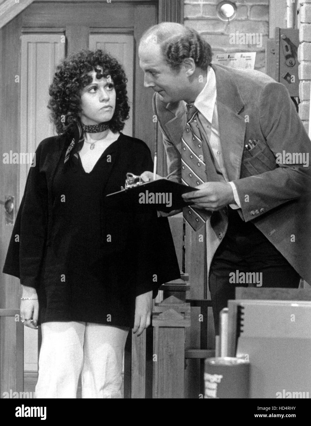 DOC, from left: Lisa Mordente, David Ogden Stiers, 1975-76 Stock Photo ...